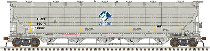 Atlas - Trinity 5660 PD Covered Hopper - Ready to Run - Archer-Daniels ...