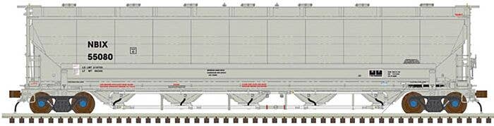 Atlas - Trinity 5660 PD Covered Hopper - Ready to Run - Bombardier ...