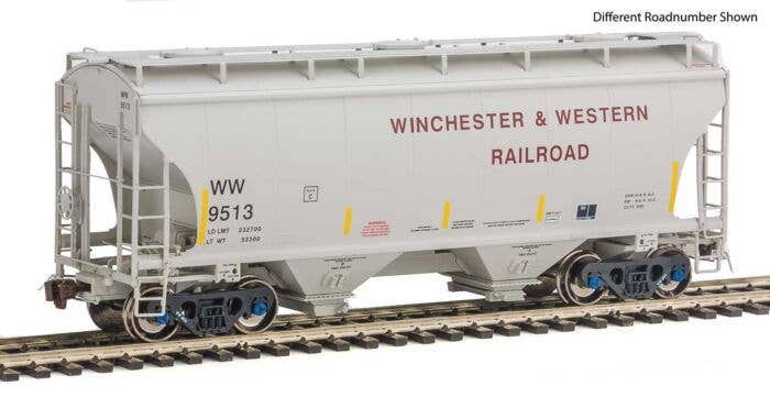 Amer Ltd - TrinityRail 3281 Cu.Ft. 2-Bay Covered Hopper - Ready to Run ...