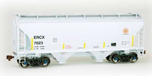 Amer Ltd - TrinityRail 3281 Cu.Ft. 2-Bay Covered Hopper - Ready to Run - Excel Railcar ERCX ...