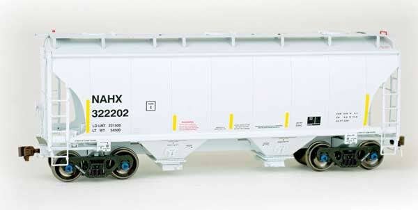 Amer Ltd - TrinityRail 3281 Cu.Ft. 2-Bay Covered Hopper - Ready to Run ...