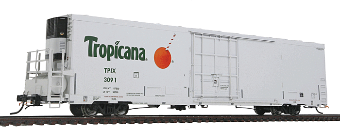 BLMA - TrinityRail(R) 64' Modern Reefer - Ready to Run - Tropicana TPIX ...