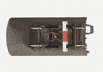 Marklin - Trix C Track - Track End w/Bumper - 3-3/16" Long - 441-T62977