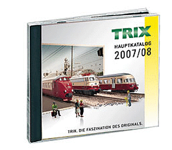 Trix - Trix Main Catalog - CD-ROM - 2007-2008 (German Version) - 739-17191