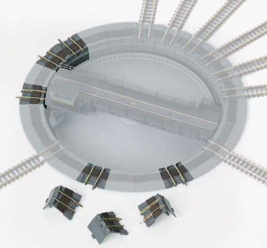 Marklin - Turntable Expansion Set - Expands #441-89982 to 24 Tracks ...