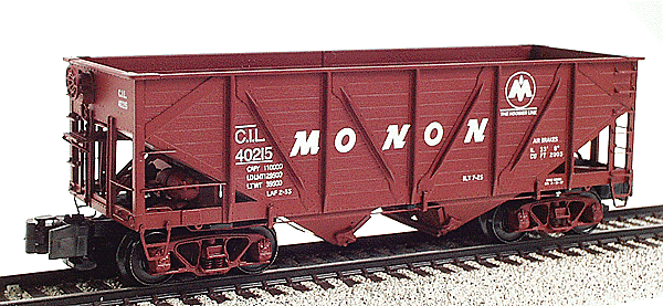 S Helper - Two-Bay Composite Hopper - Single Car #4 - Monon - 641-1223