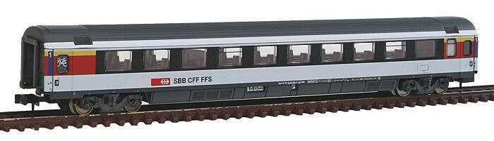 Trix - Type Apm EuroCity 1st Class Coach - Ready to Run - Minitrix ...