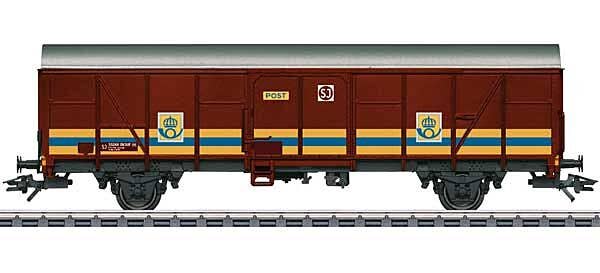 Marklin - Type DV 30 F Postal Boxcar - 3-Rail - Ready to Run - Swedish ...