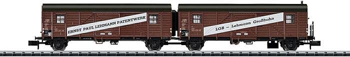 Trix - Type Gllmhs 37 2-Unit LCL Boxcar - Ready to Run - Minitrix - LGB ...