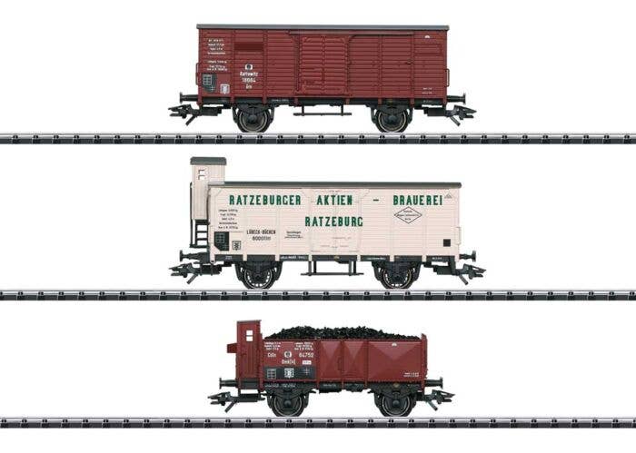 Trix - Type Gm Boxcar, Coal Gondola and Beer Reefer - Era I - Ready-to ...