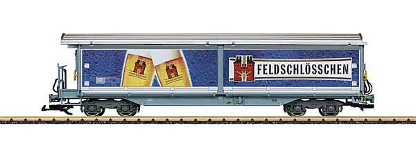 LGB - Type Haik-v Sliding-Wall Boxcar - Ready to Run - Feldschlosschen ...