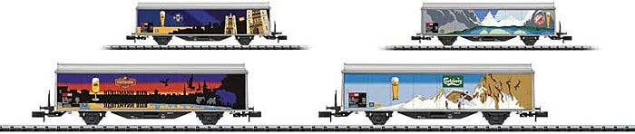 Trix - Type Hbils-vy Sliding-Wall Boxcar 2-Pack - Ready to Run ...