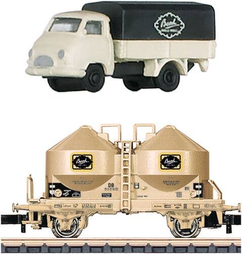 Marklin - Type Kds 2-Axle Silo Car, Delivery Truck, Tin Box - Ready to ...