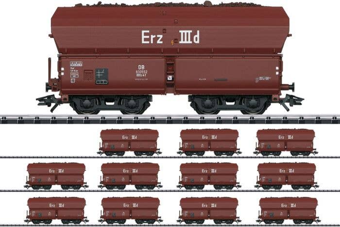 Trix - Type OOtz 41 Erz IIId Hopper with Load pkg(12) - Ready-to-Run ...