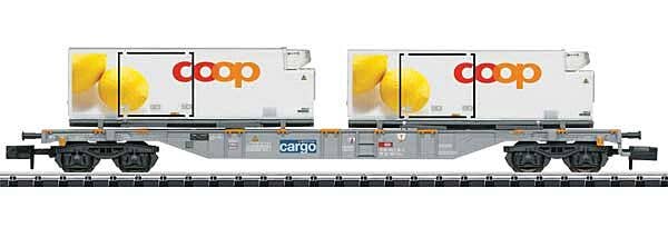 Trix - Type Sgns 4-Axle Container Flatcar w/Container Load - Ready to ...