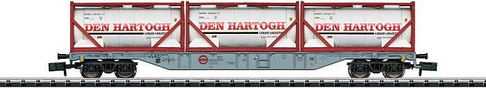 Trix - Type Sgns Container Flatcar with Tank Container Load - Ready to ...