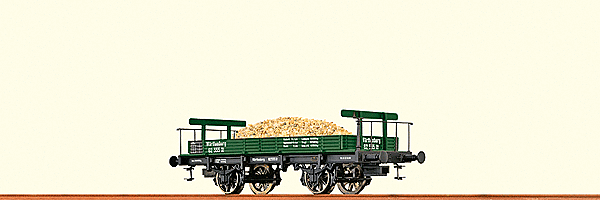 Brawa - Type Xt Slag Car - Ready to Run - Royal Wurttemberg State ...