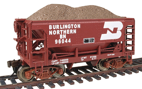 Model Pwr - U-29 Steel Ore Car - Burlington Northern #96044 - 490-1905