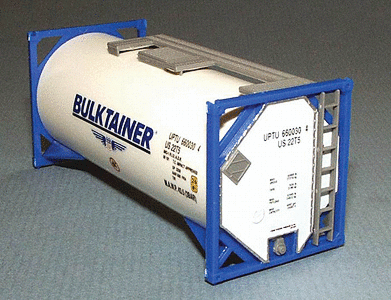 Amer Ltd - Unframed (Beam) Tank Container - Union Pacific Bulktainer ...