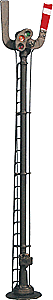 Tomar - Upper Quadrant Semaphore Train Order Board - Chesapeake & Ohio ...