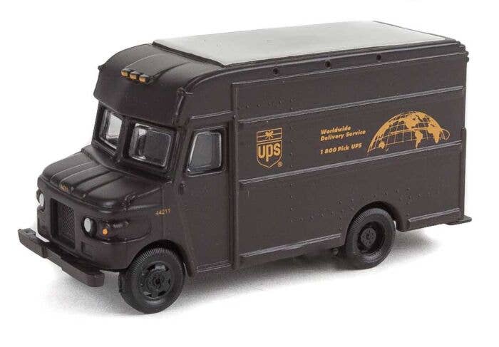 Walthers - UPS Package Car - United Parcel Service (Bow Tie Shield Logo ...