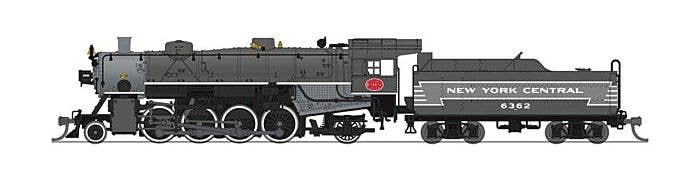 BLI - USRA 2-8-2 Light Mikado - Sound and DCC - Paragon4(TM) - New York Central #6362 (Fantasy ...
