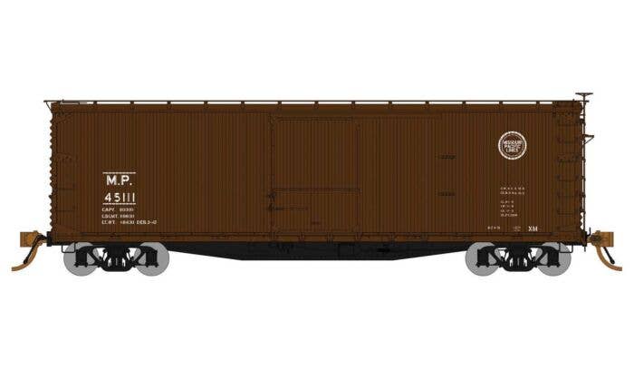 Rapido - USRA 40' Double-Sheathed Wood Boxcar 4 Pack - Ready to Run ...
