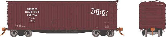 Rapido - USRA 40' Double-Sheathed Wood Boxcar 6-Pack - Ready to Run ...