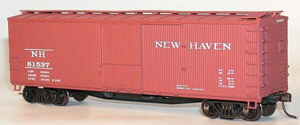 Accurail - USRA 40' Double-Sheathed Wood Boxcar - Kit - New Haven ...