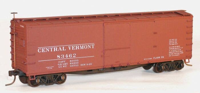 Accurail - USRA 40' Double-Sheathed Wood Boxcar - Kit - Central Vermont ...