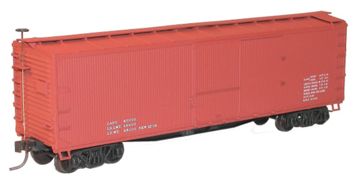 Accurail - USRA 40' Double-Sheathed Wood Boxcar - Kit - Data Only ...