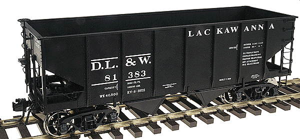 Atlas O - USRA 55-Ton 2-Bay Open Hopper, 2-Rail - Lackawanna - 151-9452