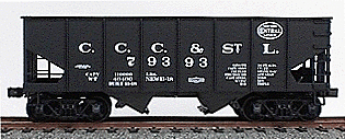 Accurail - USRA 55 Ton 2-Bay Coal Hopper - Original Builders' Lettering ...