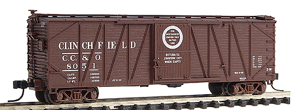 Atlas - USRA Single-Sheathed Boxcar - Clinchfield #8051 (red, white ...