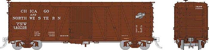 Rapido - USRA Single-Sheathed Wood Boxcar 6-Pack - Ready to Run ...