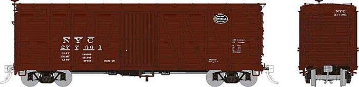 Rapido - USRA Single-Sheathed Wood Boxcar 6-Pack - Ready to Run - New ...
