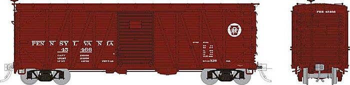 Rapido - USRA Single-Sheathed Wood Boxcar 6-Pack - Ready to Run ...