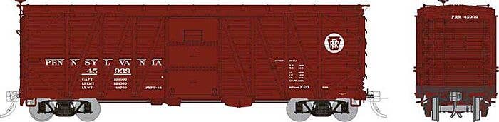 Rapido - USRA Single-Sheathed Wood Boxcar 6-Pack - Ready to Run ...