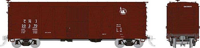 Rapido - USRA Single-Sheathed Wood Boxcar - Ready to Run - Central ...