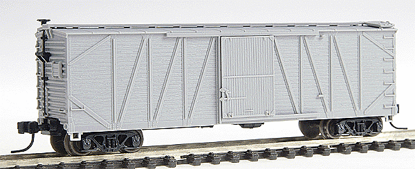 Atlas - USRA Single-Sheathed Wood Boxcar w/7-8 Rib End - Ready to Run ...