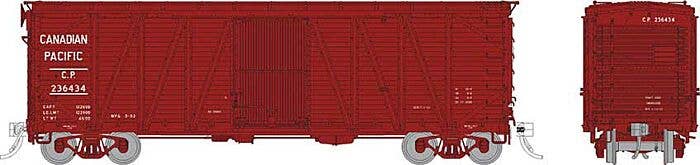 Rapido - USRA Single-Sheathed Wood CPR Clone Boxcar - Ready to Run ...
