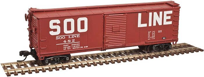 Atlas - USRA Steel Rebuilt Boxcar - Ready to Run - Master(R) - Soo Line ...