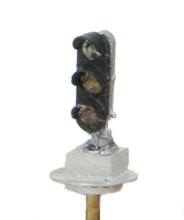 Det West - US&S Tri-Color Ground Dwarf LED Signal w/Base - Assembled ...