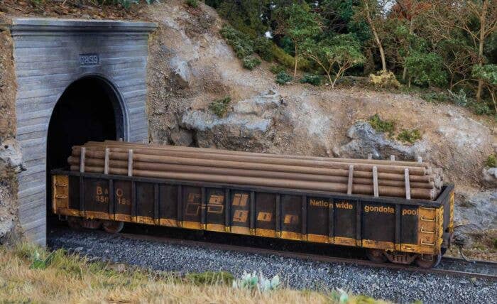 Walthers - Utility Poles Load - Kit - Fits most 50' & larger gondolas ...