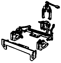 Precision - Valve Gear - Baker #2 Freight Locomotive - 585-31530