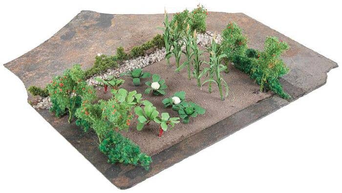 Faller - Vegetable Garden Scene Mini Diorama - Kit - 272-181114