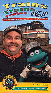 GreenFrog - VHS - Trains for Kids Part 2 - 302-53208