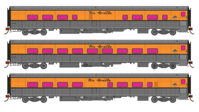 Rapido - VIA Rail Decal Set - HEP2 Stainless Steel Passenger Cars - 606-1