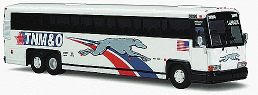Corgi - Vintage Bus Lines(tm) - Buses - MCI 102 DL3 Long-Distance Coach ...