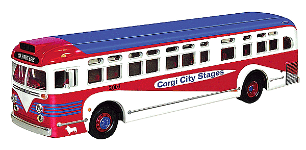 Corgi - Vintage Bus Lines(tm) - GM "Old Look" - Corgi City - 219-54018